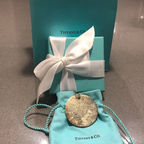 Tiffany & Co. | Jewelry | Tiffany And Co Notes Pendant Large | Poshmark